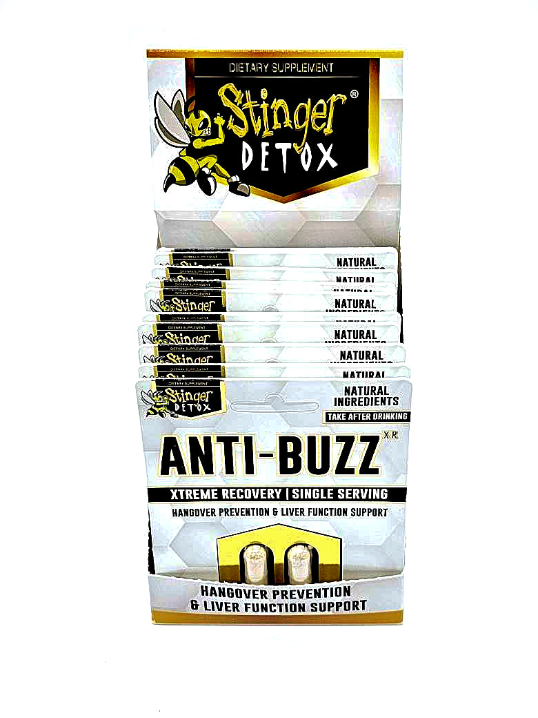 Stinger Detox Anti Buzz Capsules 12pack – Xeno Imports