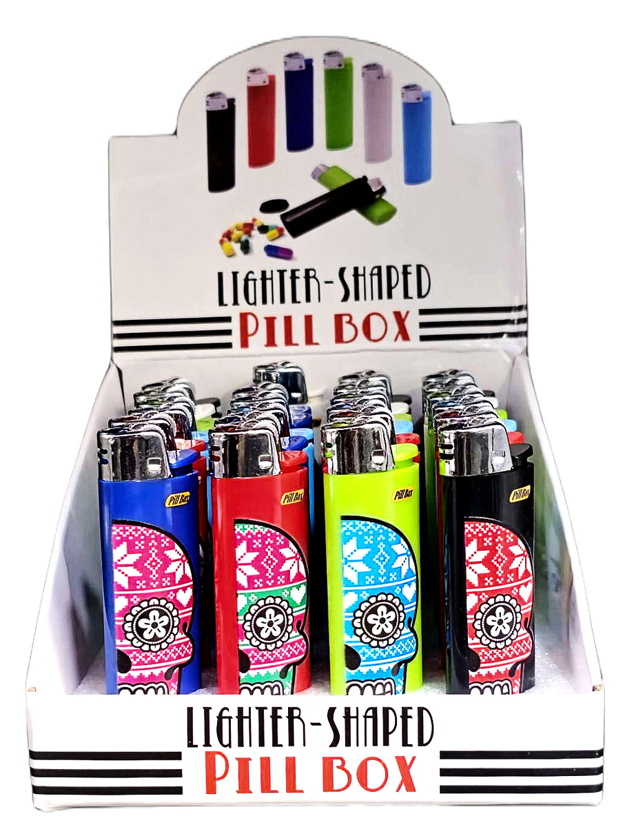 BIC Lighter Shaped Pill Case – Xeno Imports