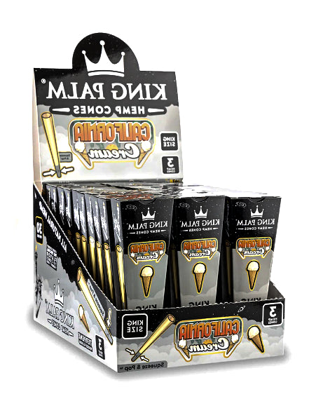 King Palm King Size Hemp Cones California Cream – Xeno Imports