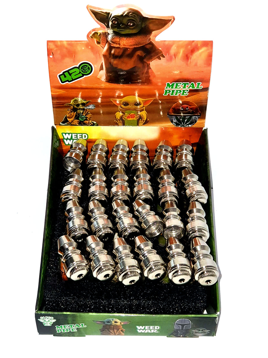 Metal Pipe Weed War – Xeno Imports