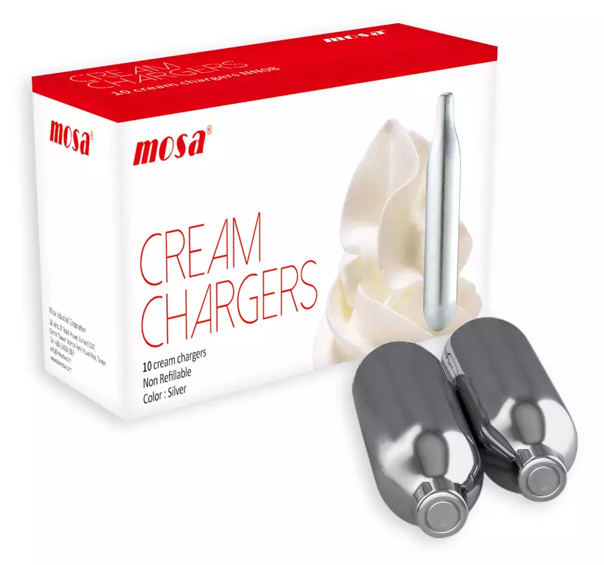 Mosa 10 Pack Cream Chargers – Xeno Imports