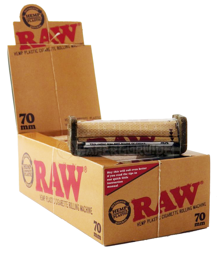 RAW Cigarette Rolling Machine 70mm – Xeno Imports